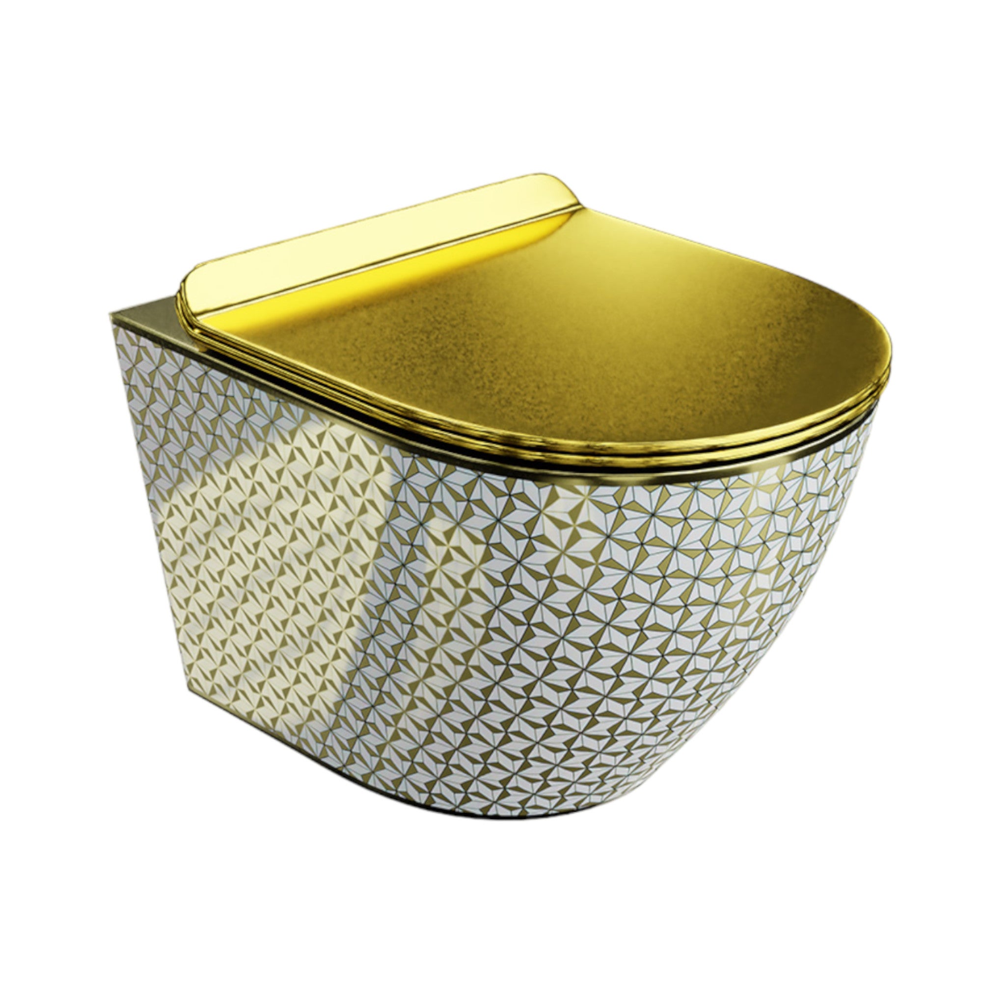 LAVITA Sofi Slim Golden Never Die WC suspendu | L'abattant de WC à ...