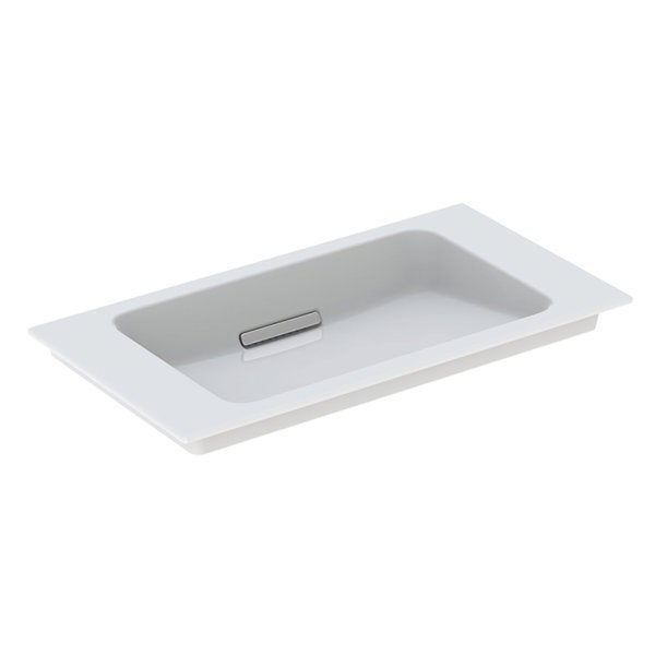 Geberit ONE lavabo pour meubles 500391, sans trou pour robinet, avec ...