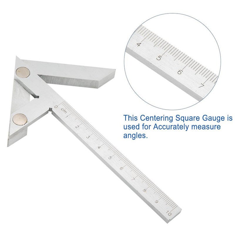 Gabarit de marquage central acier carbone haute précision 100 x 70 mm ...