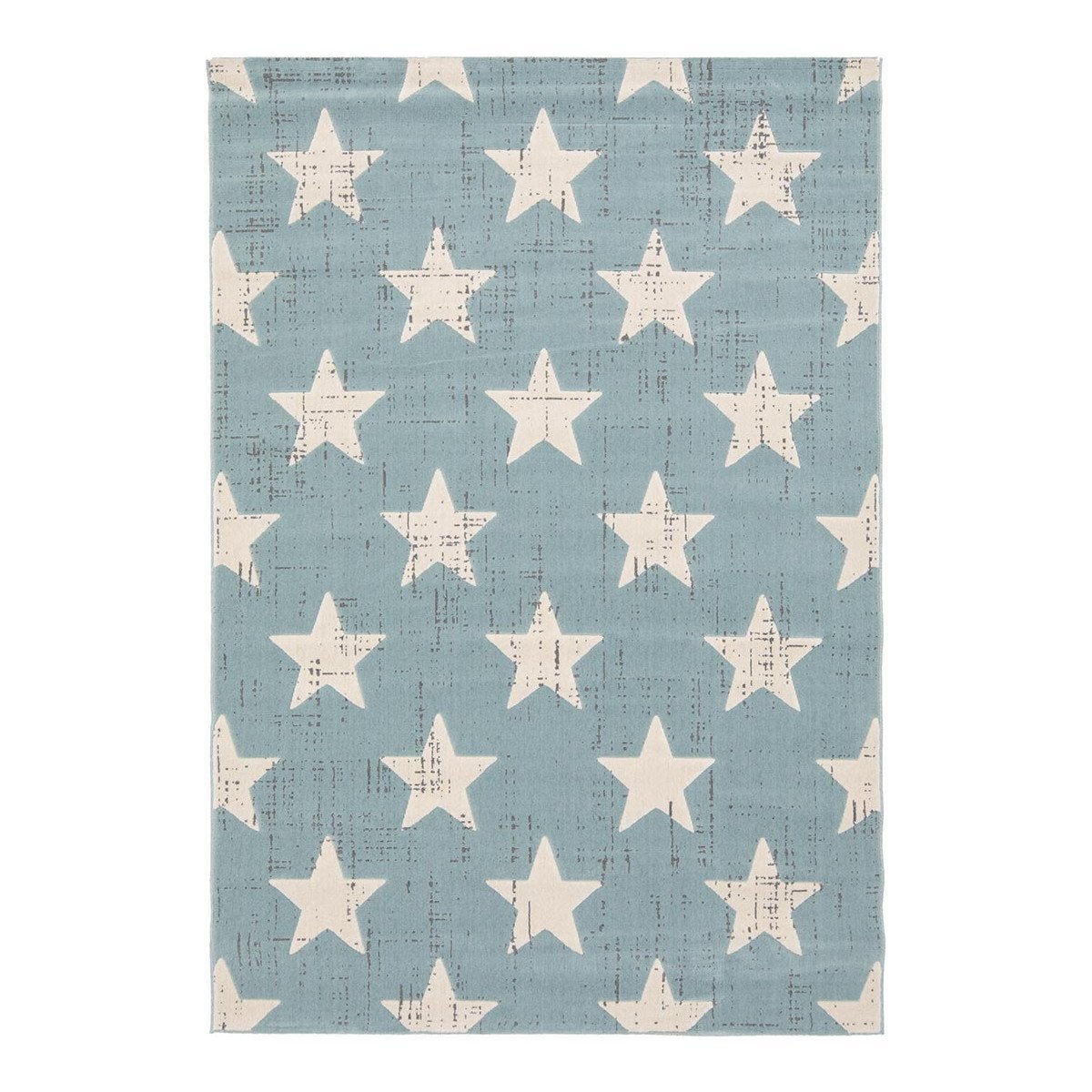 Tapis enfant en polypropylène Bleu 200x290 COHAGEN | Leroy Merlin
