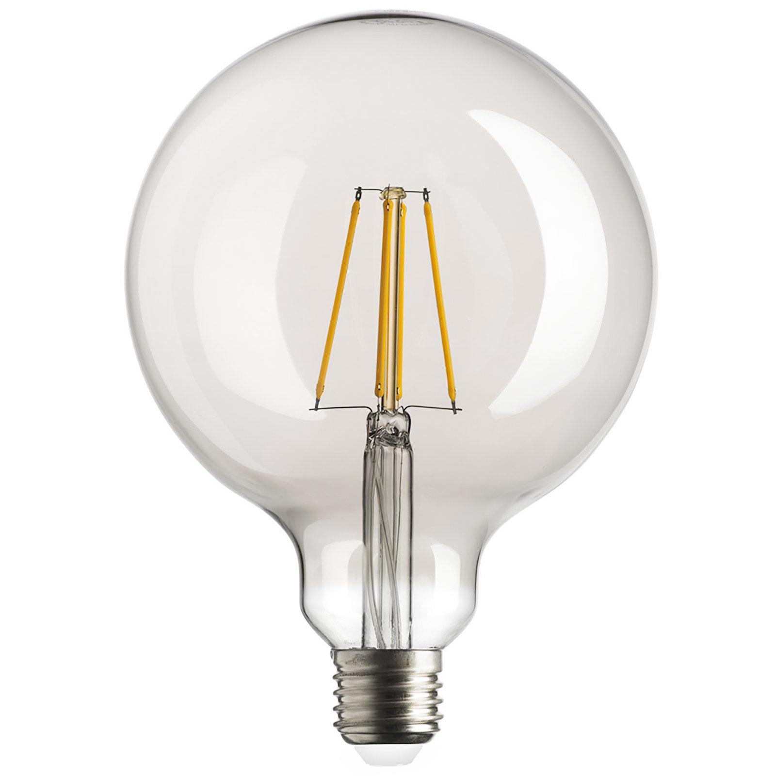 Bombilla globo G125 E27 LED 8W rendimiento 85W lámpara de bola de ...