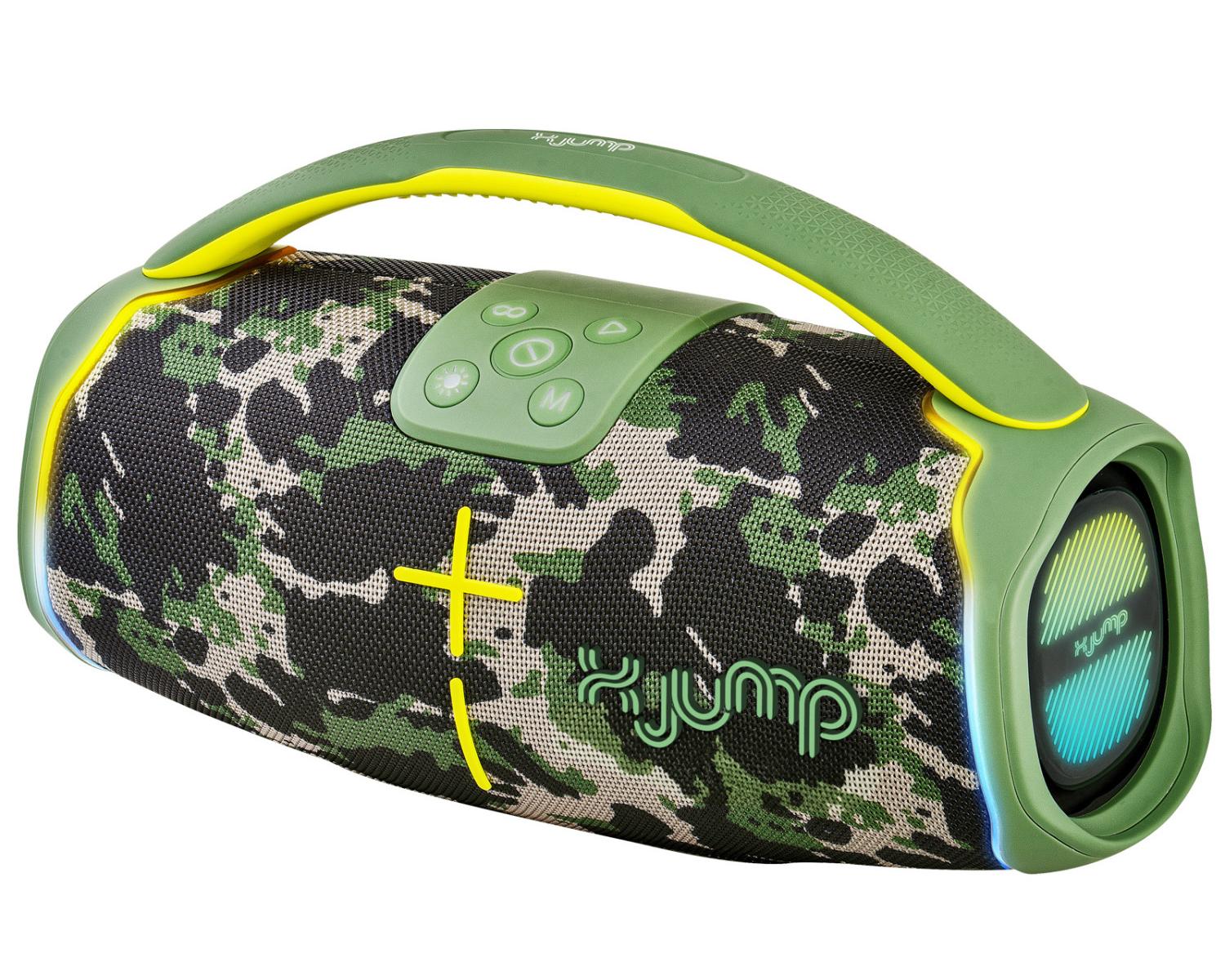 X JUMP XJ 150 Enceinte portable stéréo Vert 60 W | Leroy Merlin