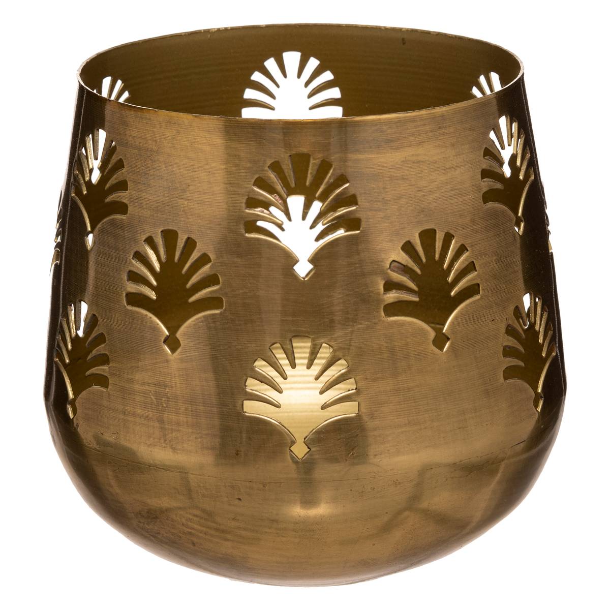 Photophore "Artif" métal doré D14cm - Atmosphera créateur d'intérieur ...