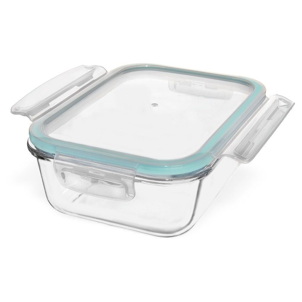 Recipiente de cristal hermético para conservación de alimentos | Leroy ...