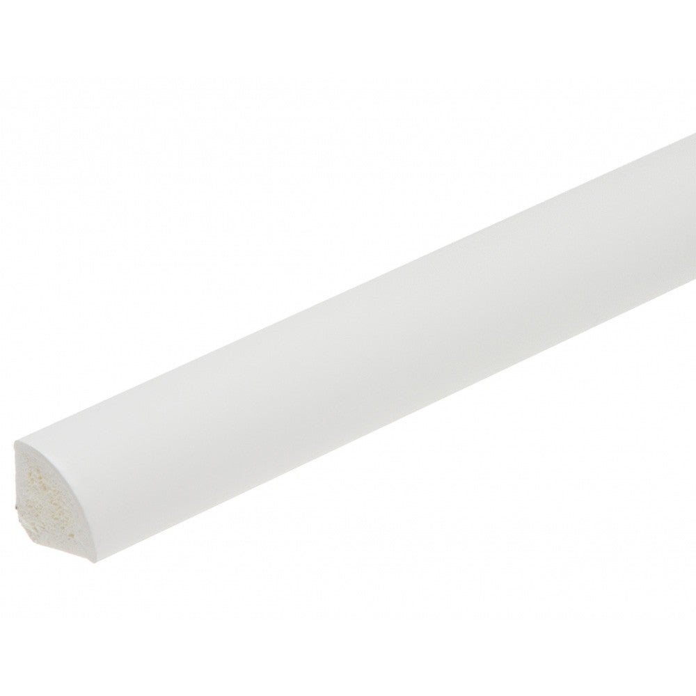 Lot de 1_Quart de rond PVC 13 x 13 mm longueur 2,5 m Blanc | Leroy Merlin