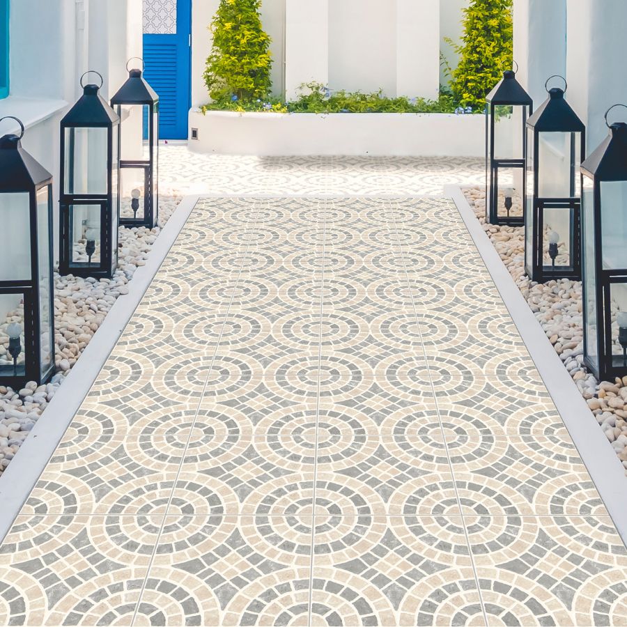 Carrelage Sol Extérieur Mat CERTECA ANÇA 33,5x33,5 (carton avec 13 ...