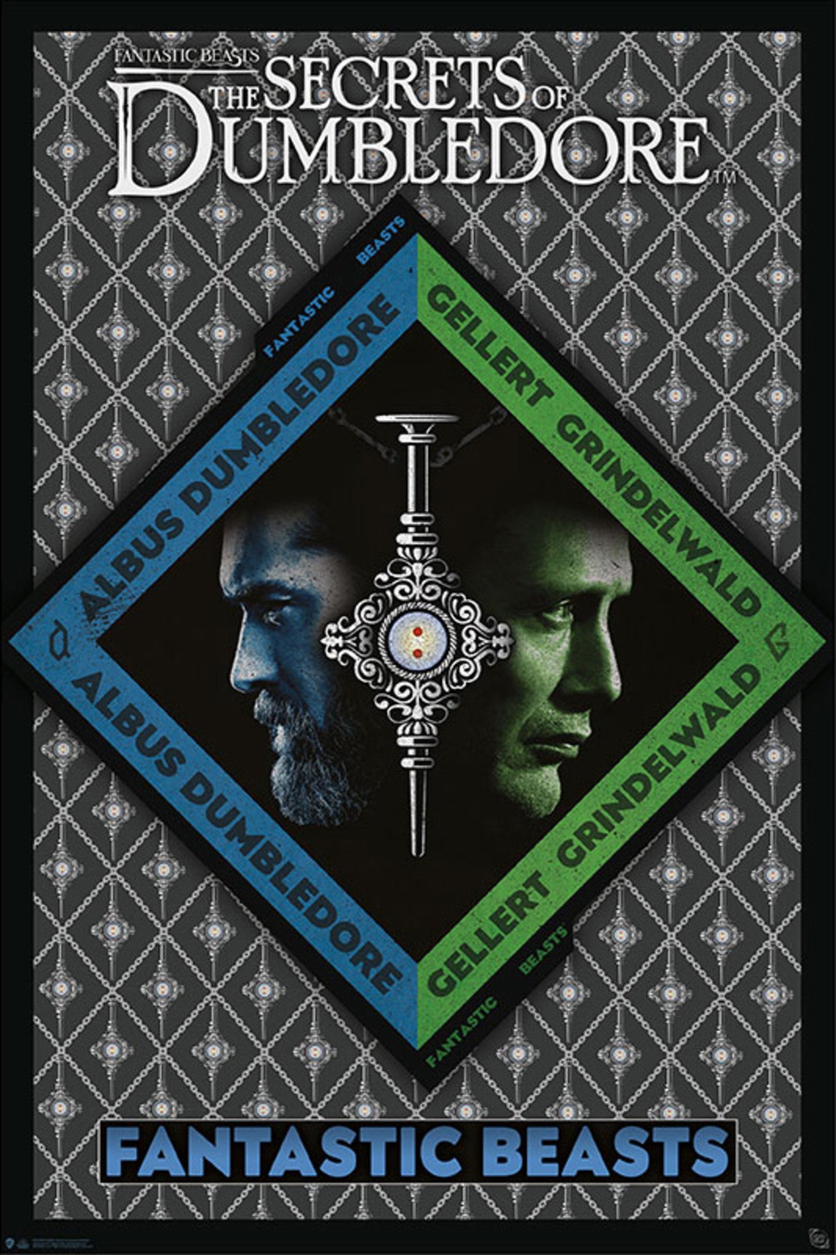 Poster Fantastic Beasts - Dumbledore vs Grindelwald 61x91.5cm | Leroy ...