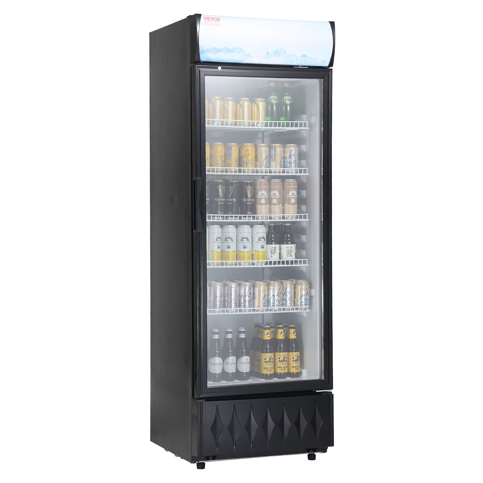 Réfrigerateur à Boissons Commercial VEVOR 345 L Frigo Vitrine ...