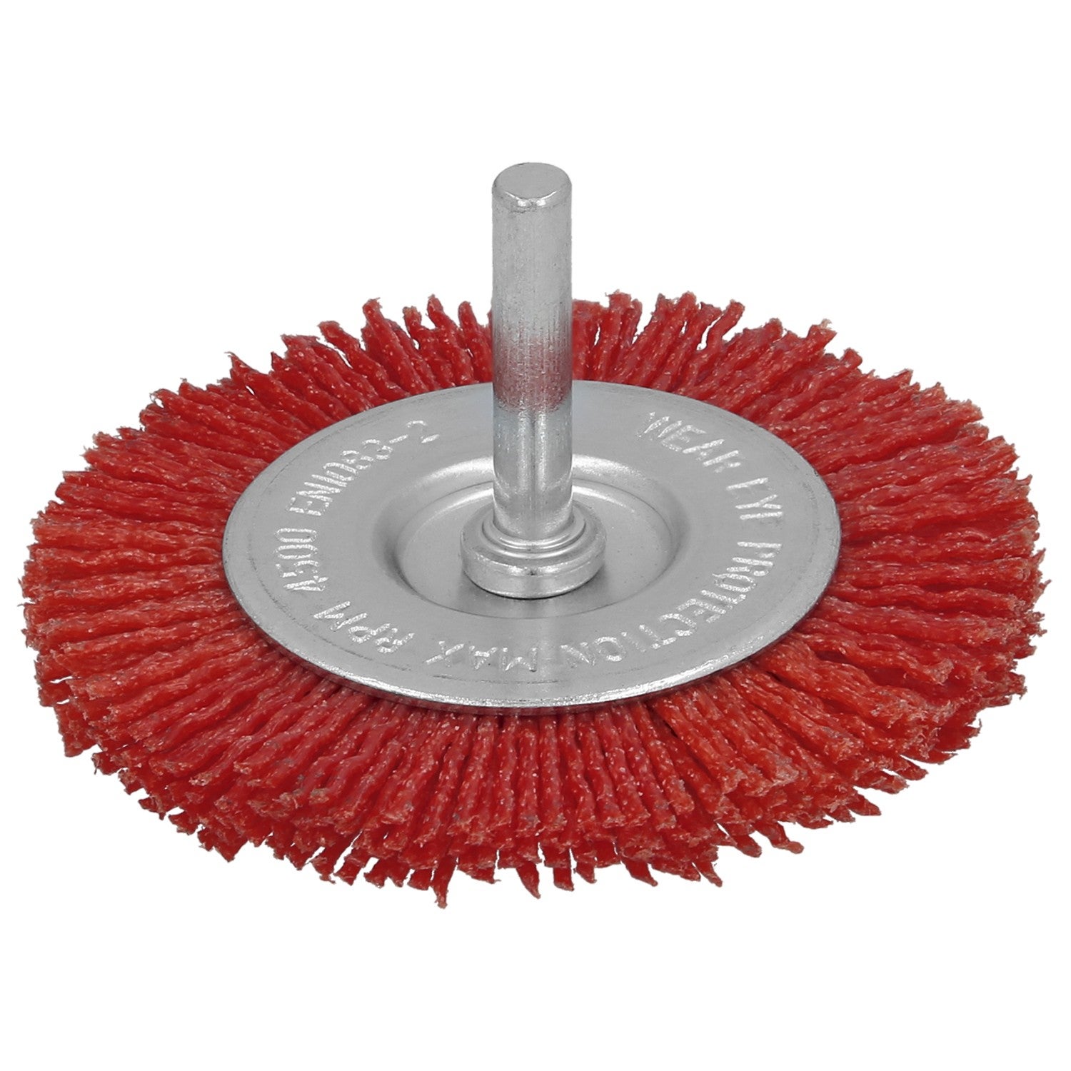 Cepillo Nylon Disco Ø100 mm. 1/4\". Lijar y Pulir Madera, Metal, Acero ...