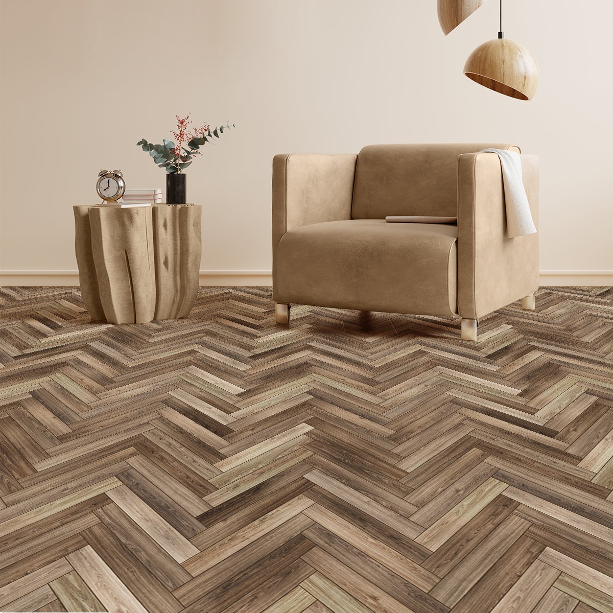 Stickers Sol Anti-dérapant avec Protection - SOL IMITATION PARQUET ...