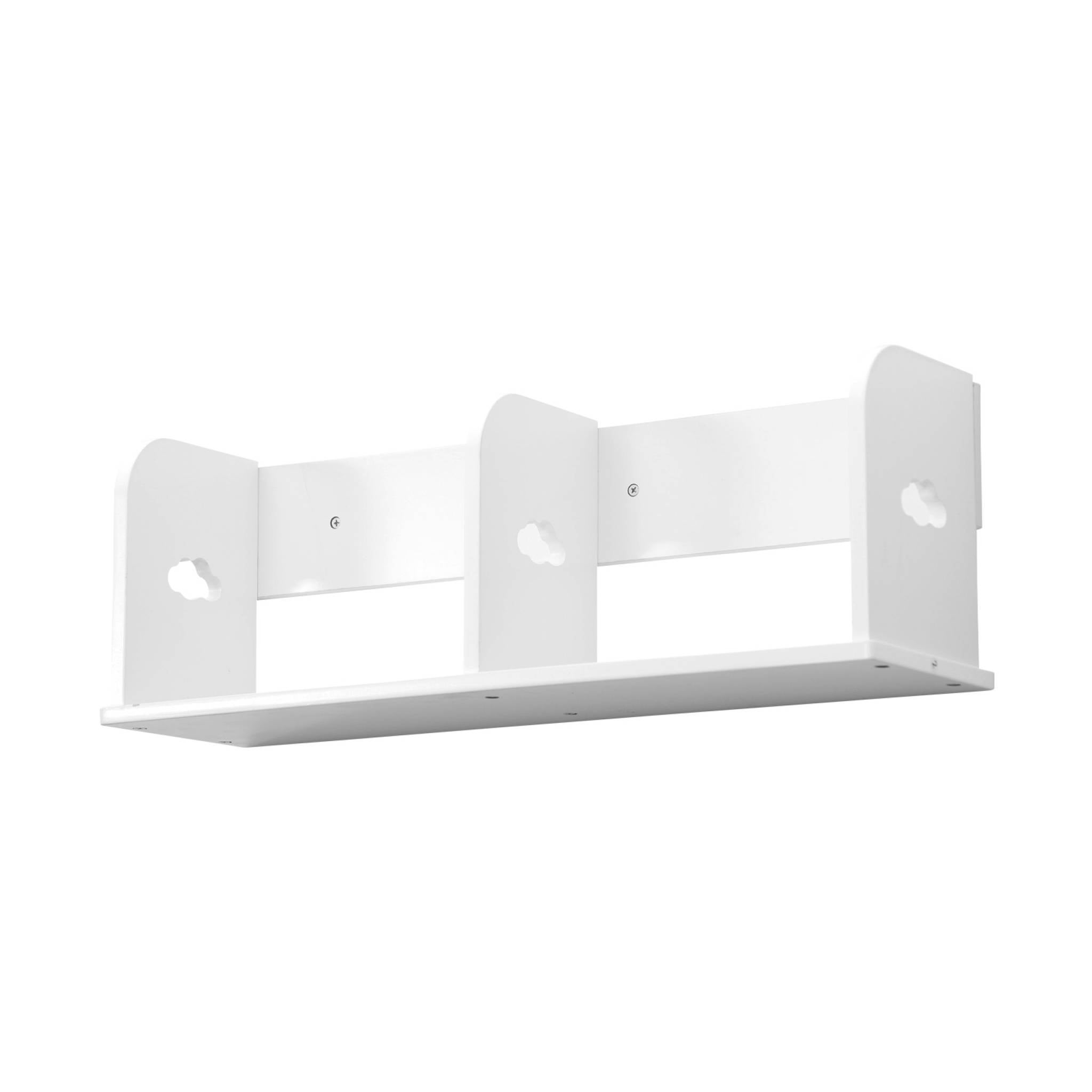 Estantería de pared para dormitorio infantil 60cm, Nephos, Blanco ...