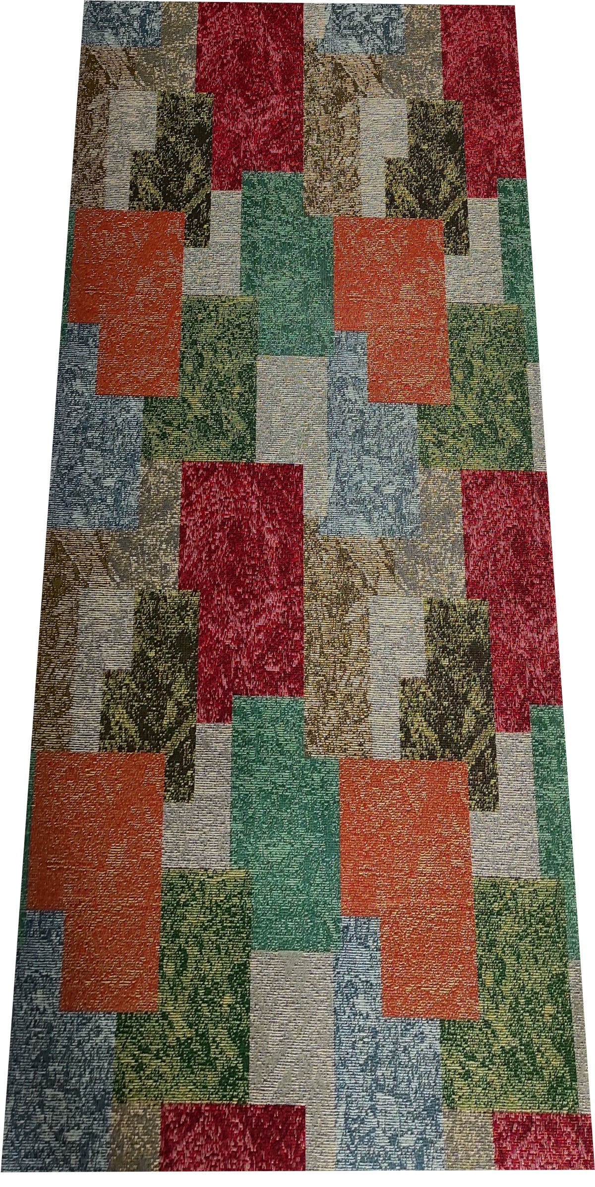 Tapis Couloir| Composition Textile Résinée| Base Antidérapante| Carré ...