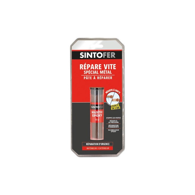 SINTOFER MASTIC POXY SPEC. METAL 60G SINTO - 31735 | Leroy Merlin