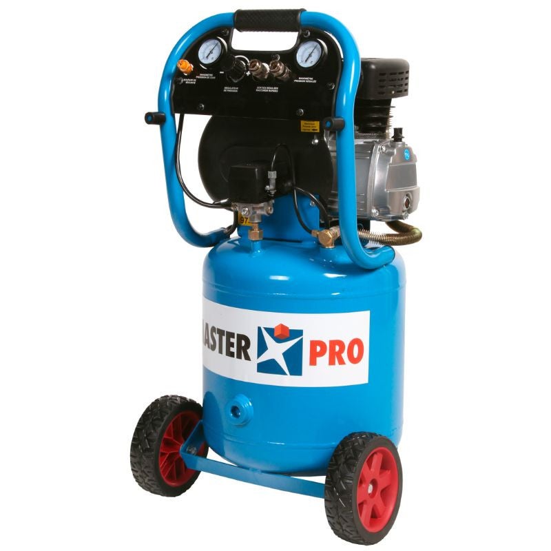 MASTER PRO Compresseur d'air vertical roulant monophasé MP12/40V ...