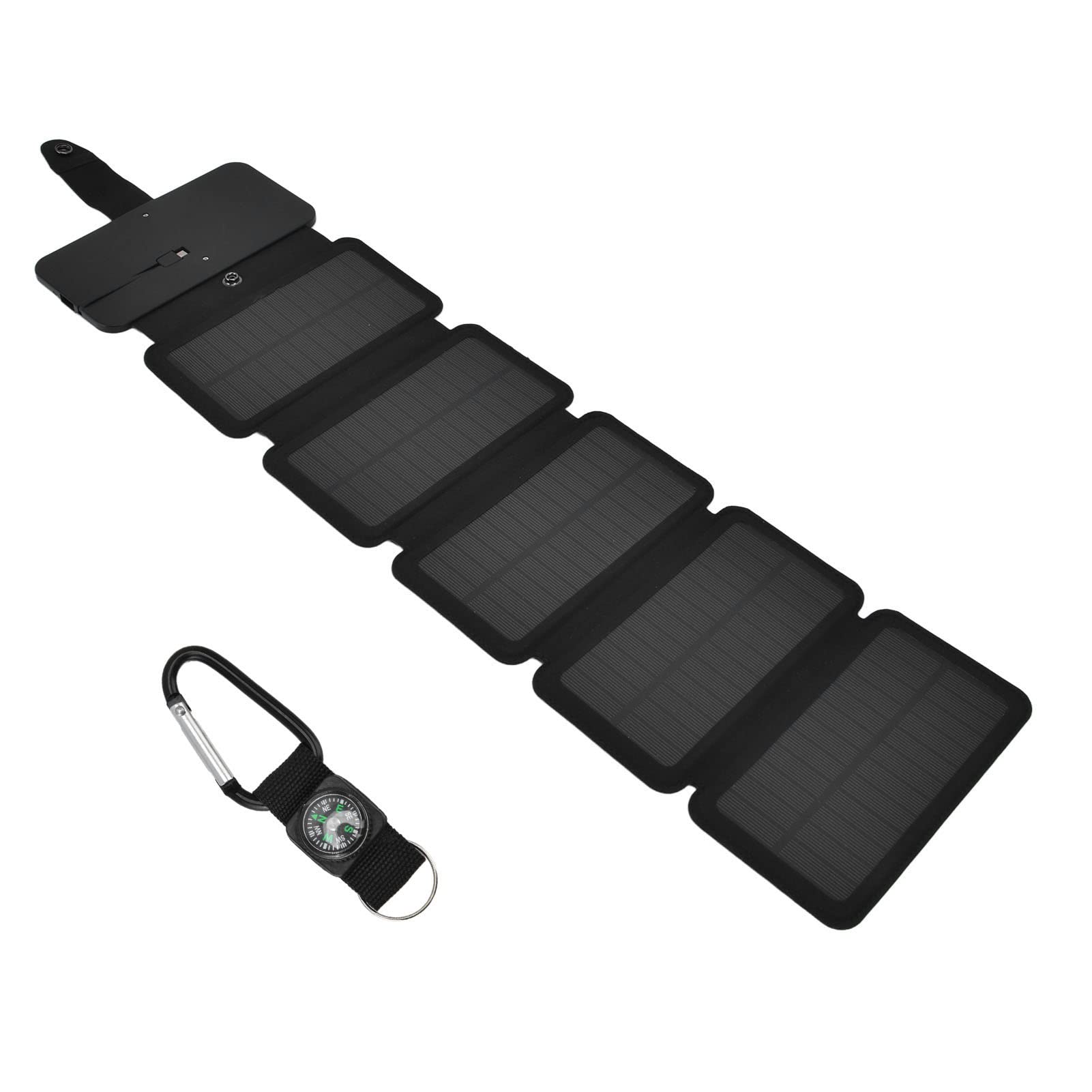 Cargador de panel solar portátil, cargador solar plegable impermeable ...