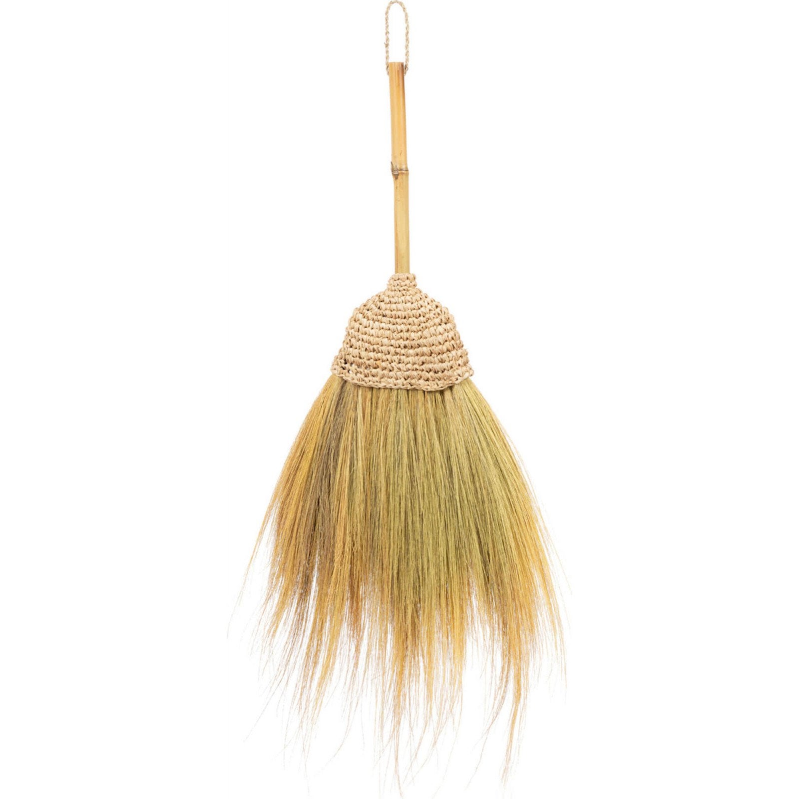 Balai Déco Raphia Élégance Naturelle 30 x 4 x 75 cm Naturel | Leroy Merlin