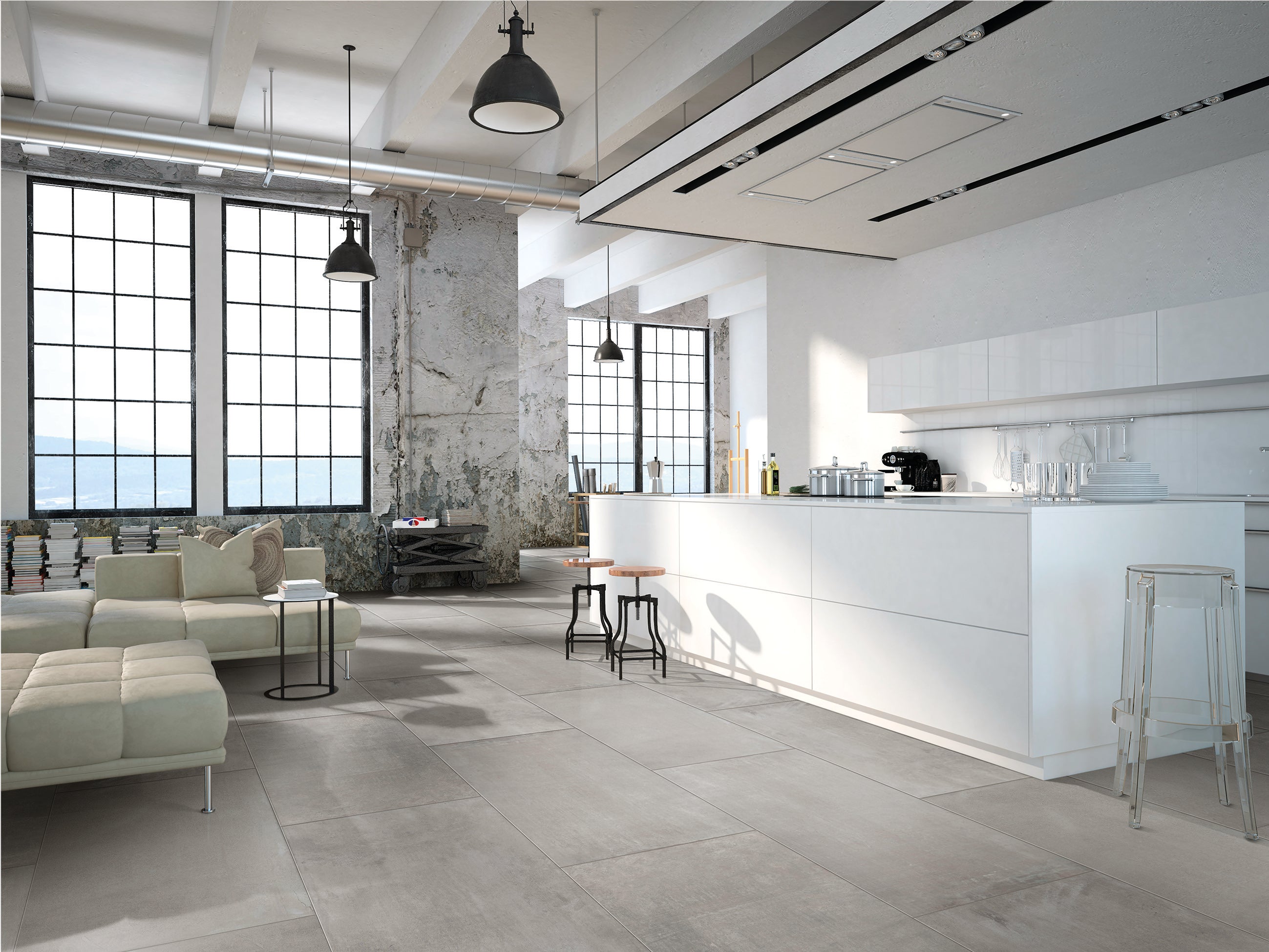 Infinity grey 60x120 itd ceramiche - italian tiles design- venduto a ...