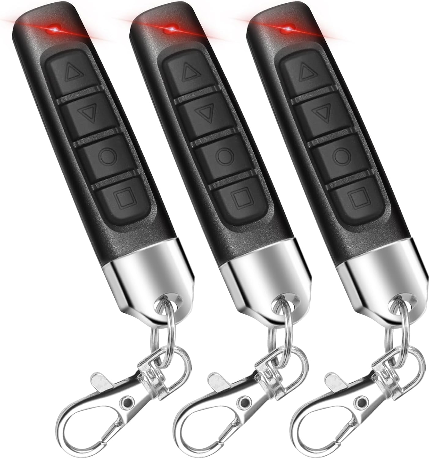 Télécommande de porte de garage 3 pièces 433 MHz, portable sans fil ...