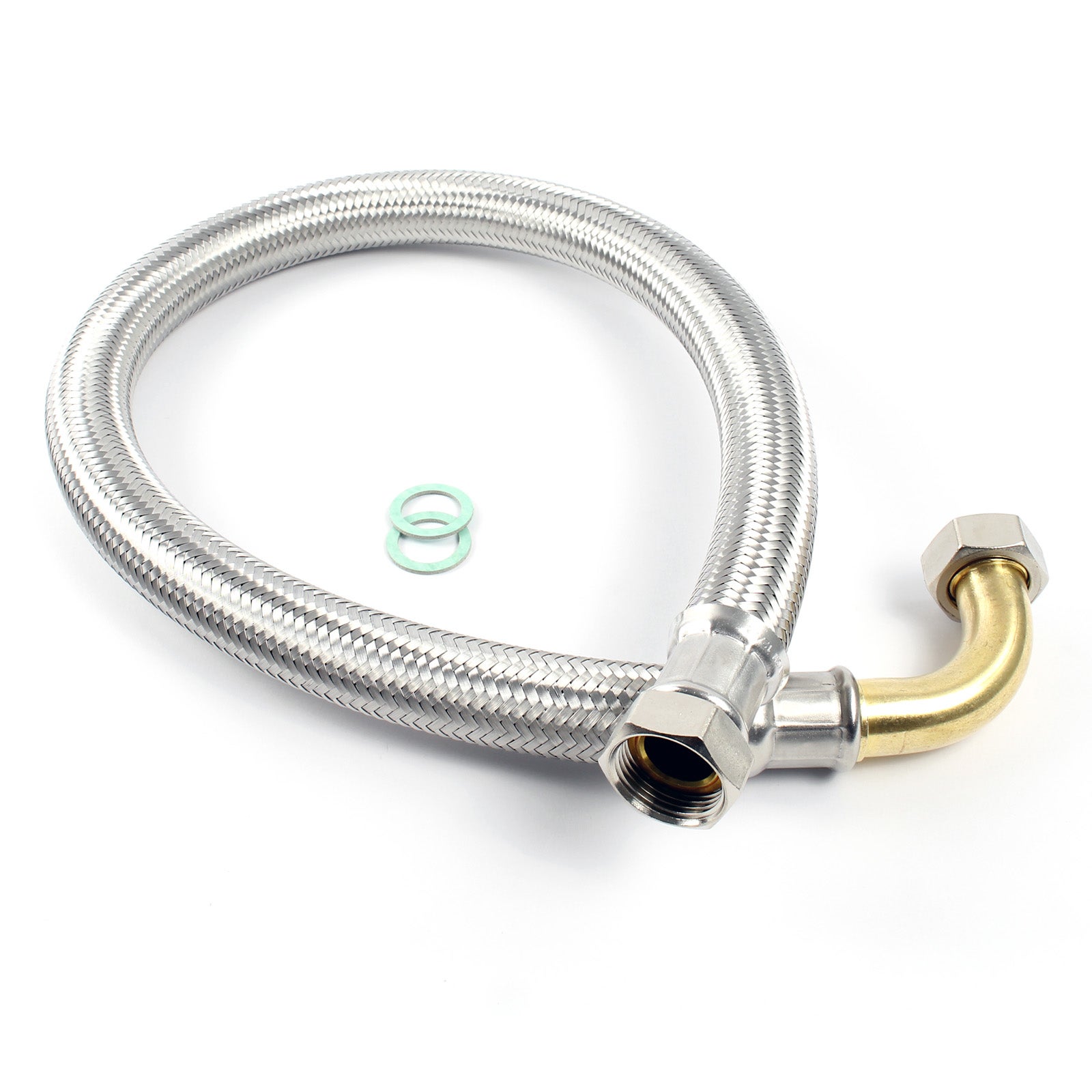 XPOtool Tuyau blindé Flexible 1000mm DN25 Raccord coude 1" 30,29mm ...