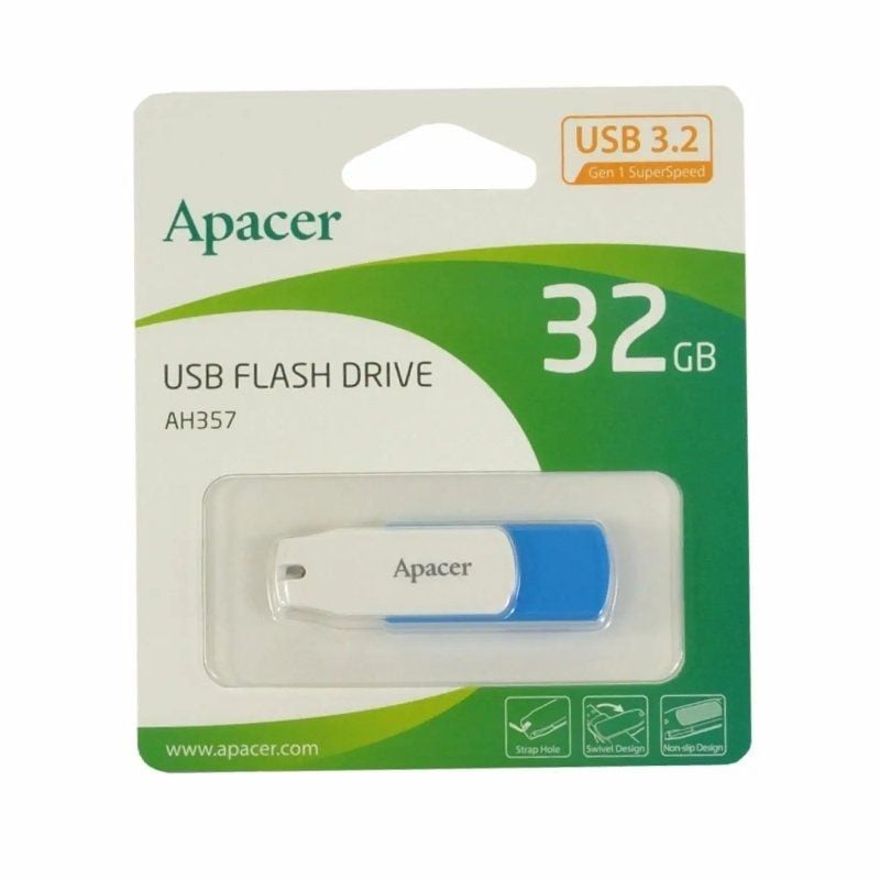 Pendrive 32 Gigabytes Apacer AH357 USB 3.2 | Leroy Merlin