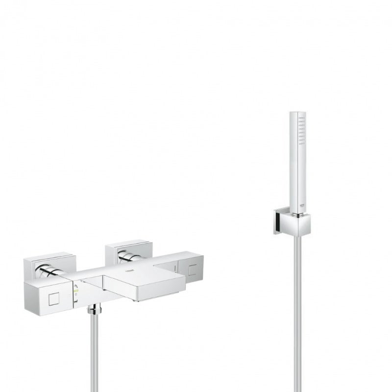 Grohe Set bain/douche mitigeur thermostatique Grohtherm Cube ...