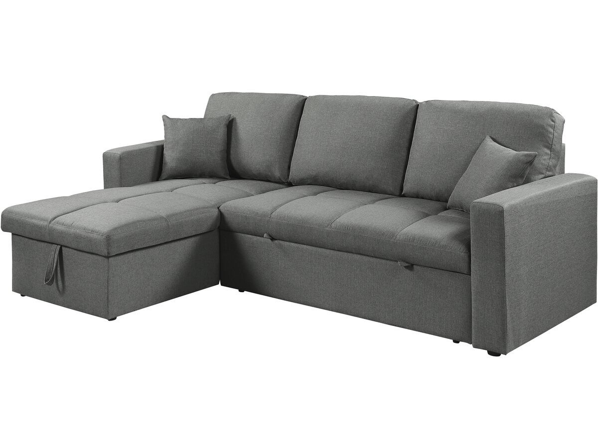 Canapé d'angle convertible/réversible style bubble "Alain" - 3 places ...