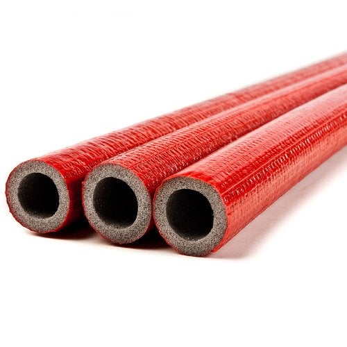 18mm Polietileno Roja Aislamiento Tuberías 10m Largo Rollo 6mm Espesor ...