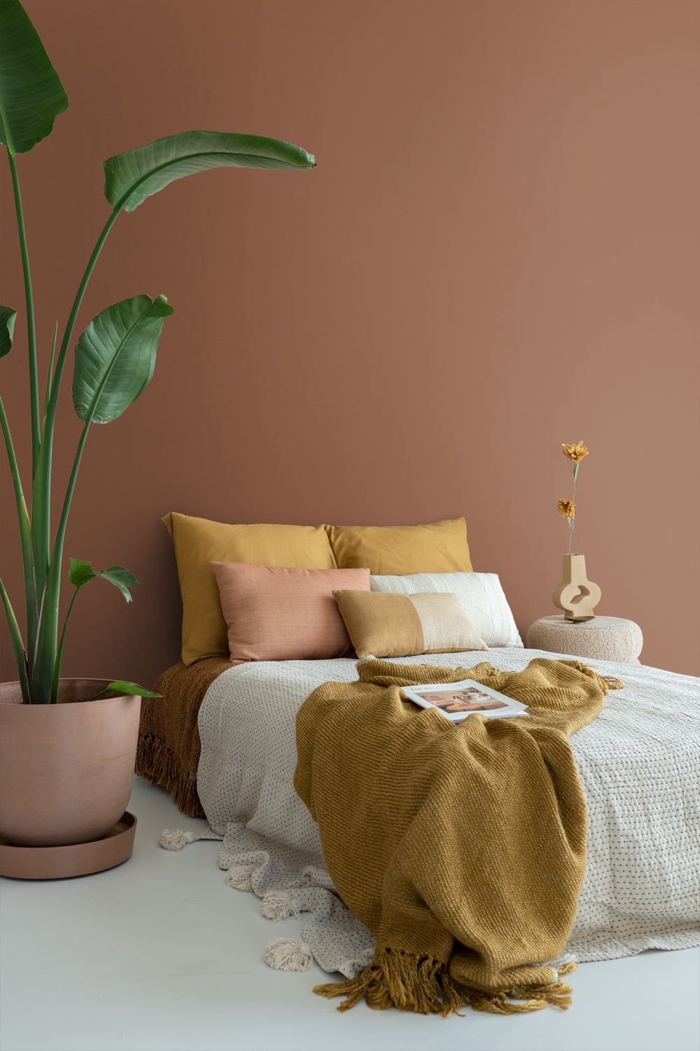 Pintura interior mate marrón terracota - 2L - ESTAhome | Leroy Merlin