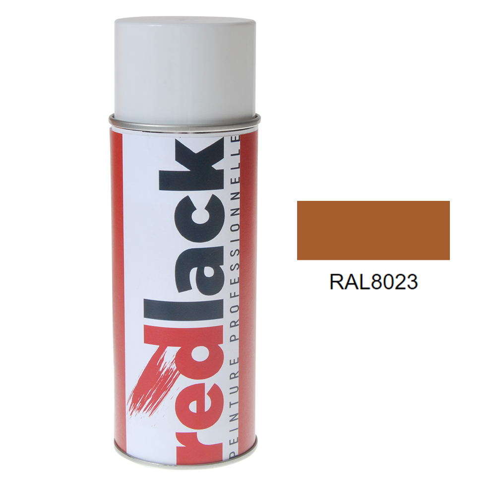 Redlack Pintura aerosol RAL 8023 Brillante multisuperficie | Leroy Merlin
