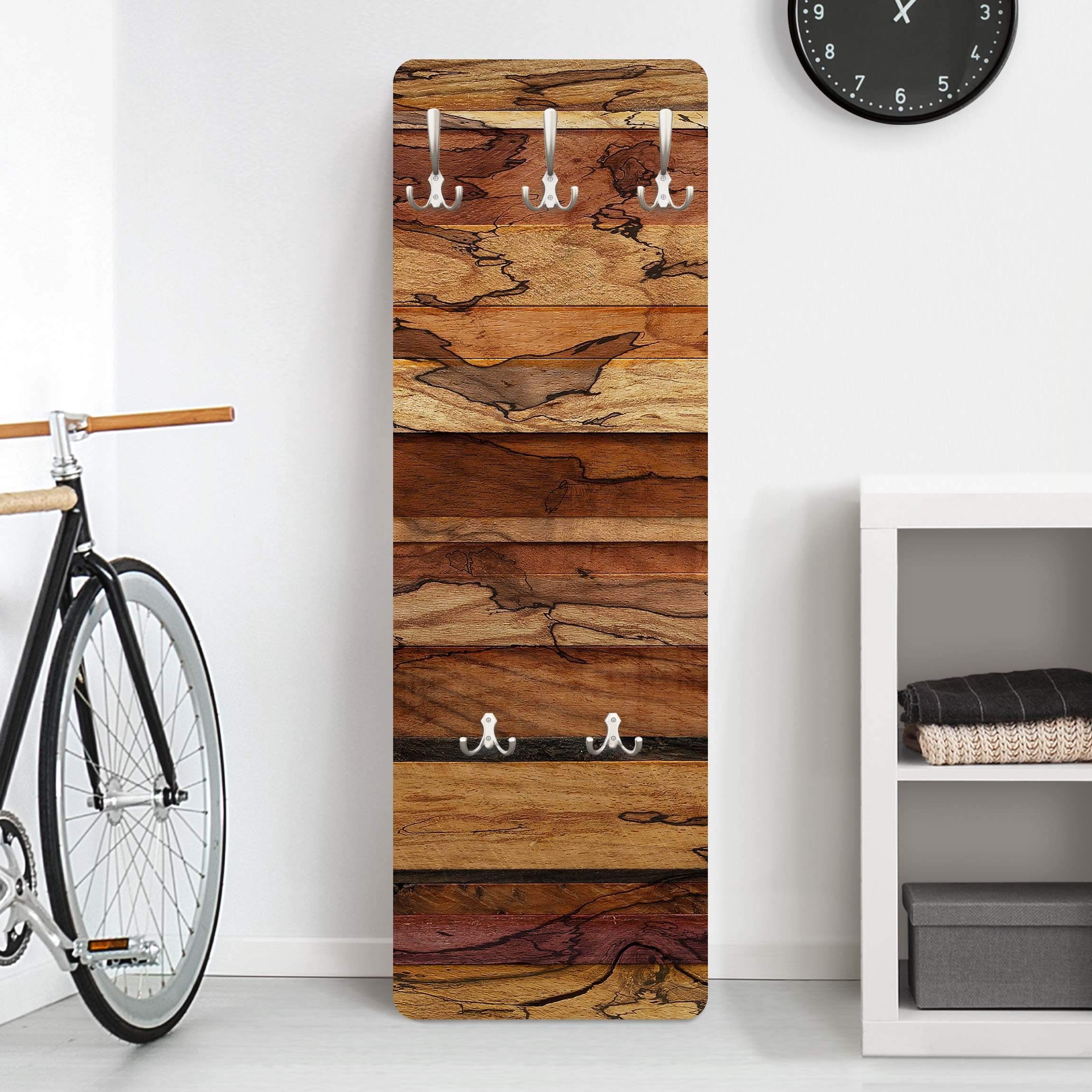 Perchero de pared motivo percha de pared madera perchero recibidor ...