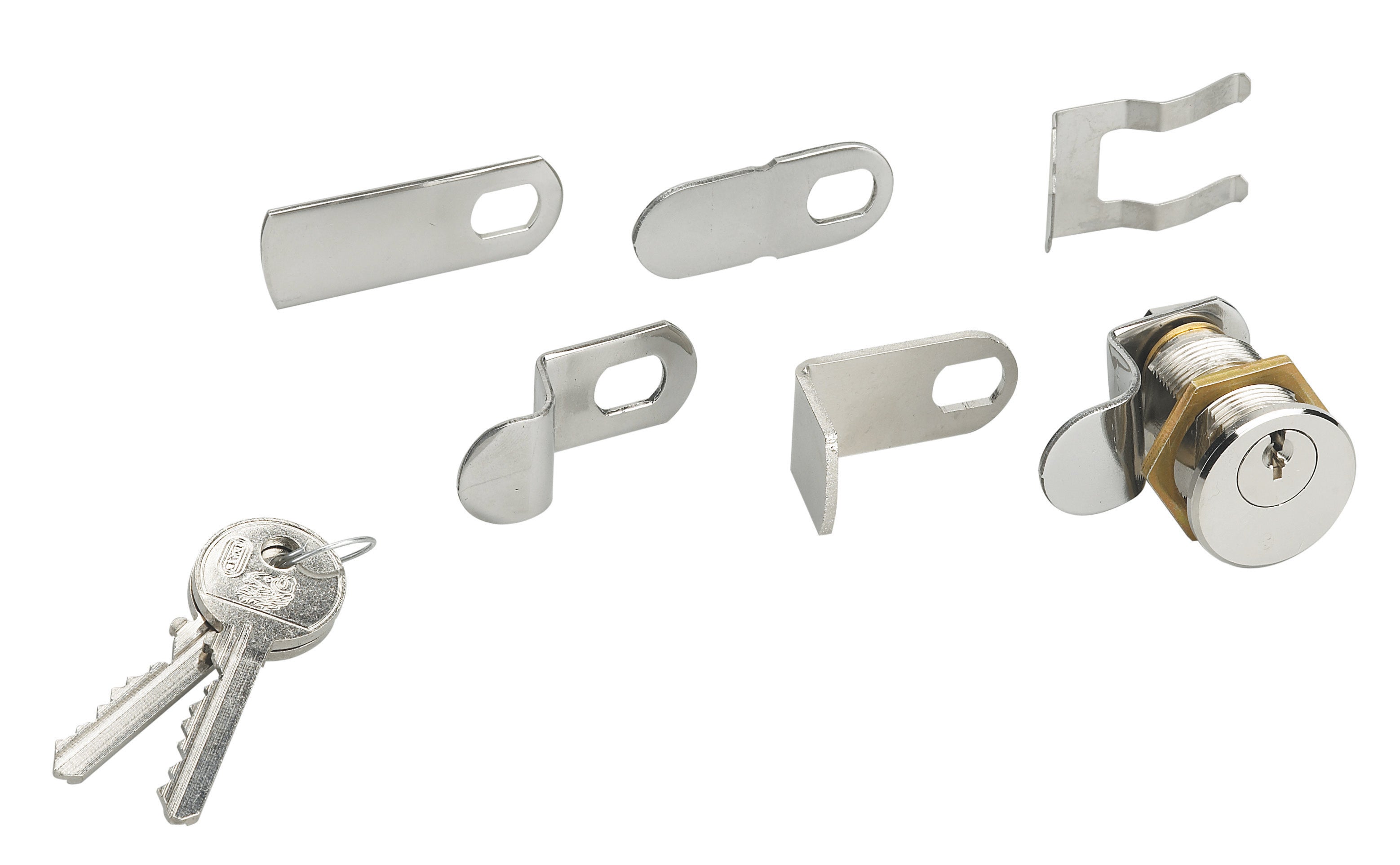 Barillet PTT universel avec 5 cames pour porte avant de boîte aux ...