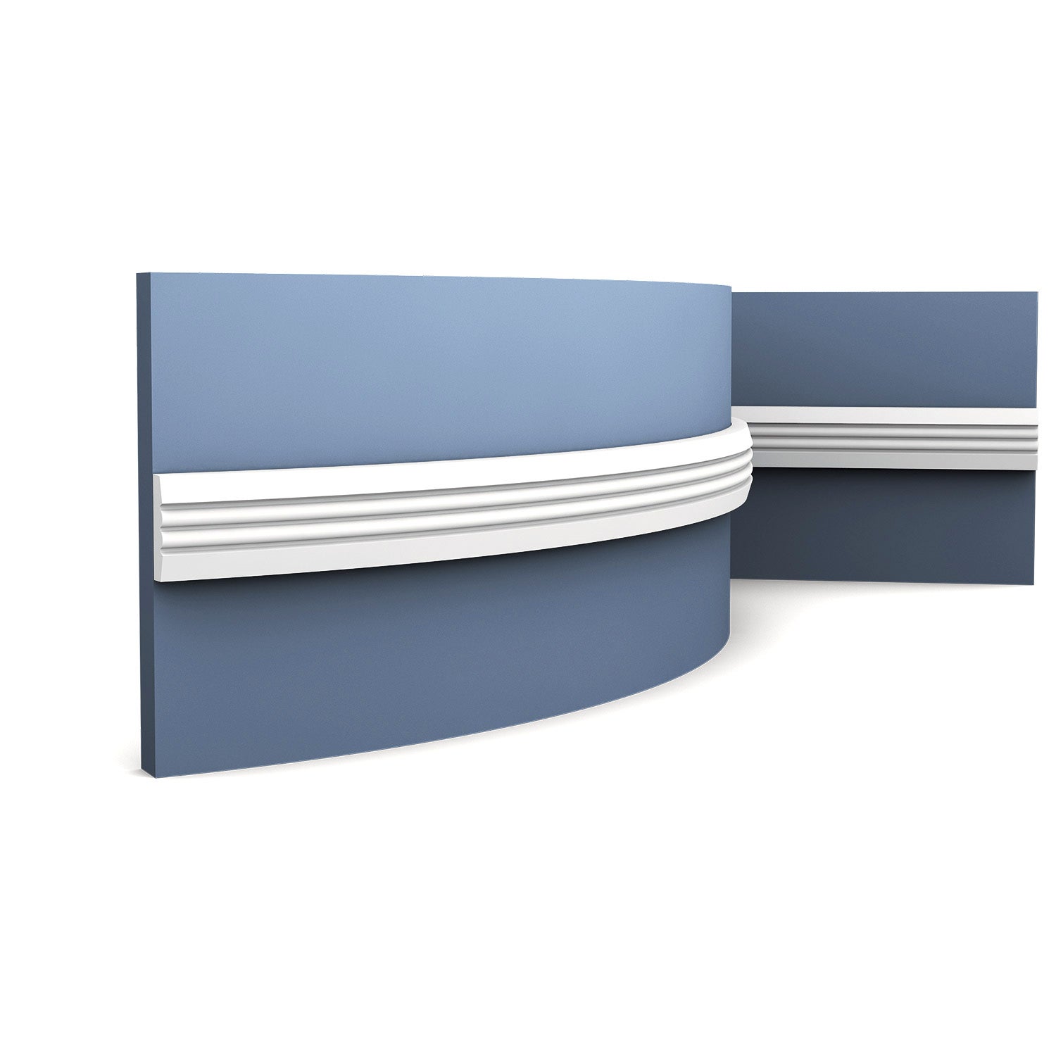 Cimaise Corniche Moulure flexible Décoration de stuc Orac Decor P5021F ...