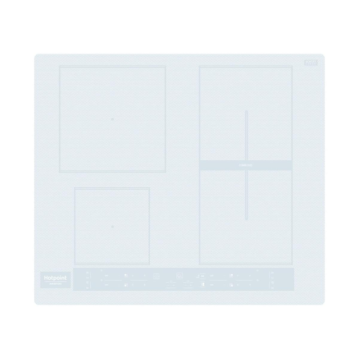 Table de cuisson à induction Hotpoint HB 8460B NE/W | Leroy Merlin