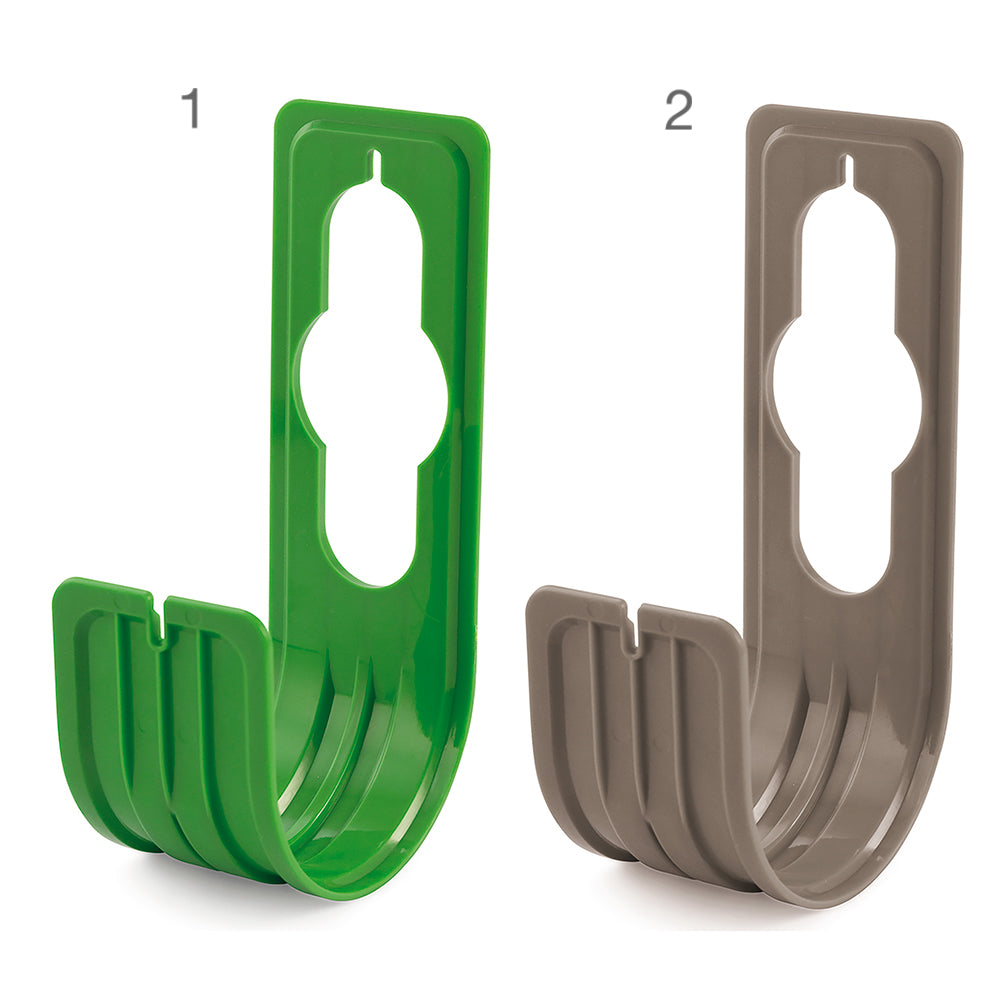 Crochet de support universel en résine pour tuyaux d'arrosage | Leroy ...