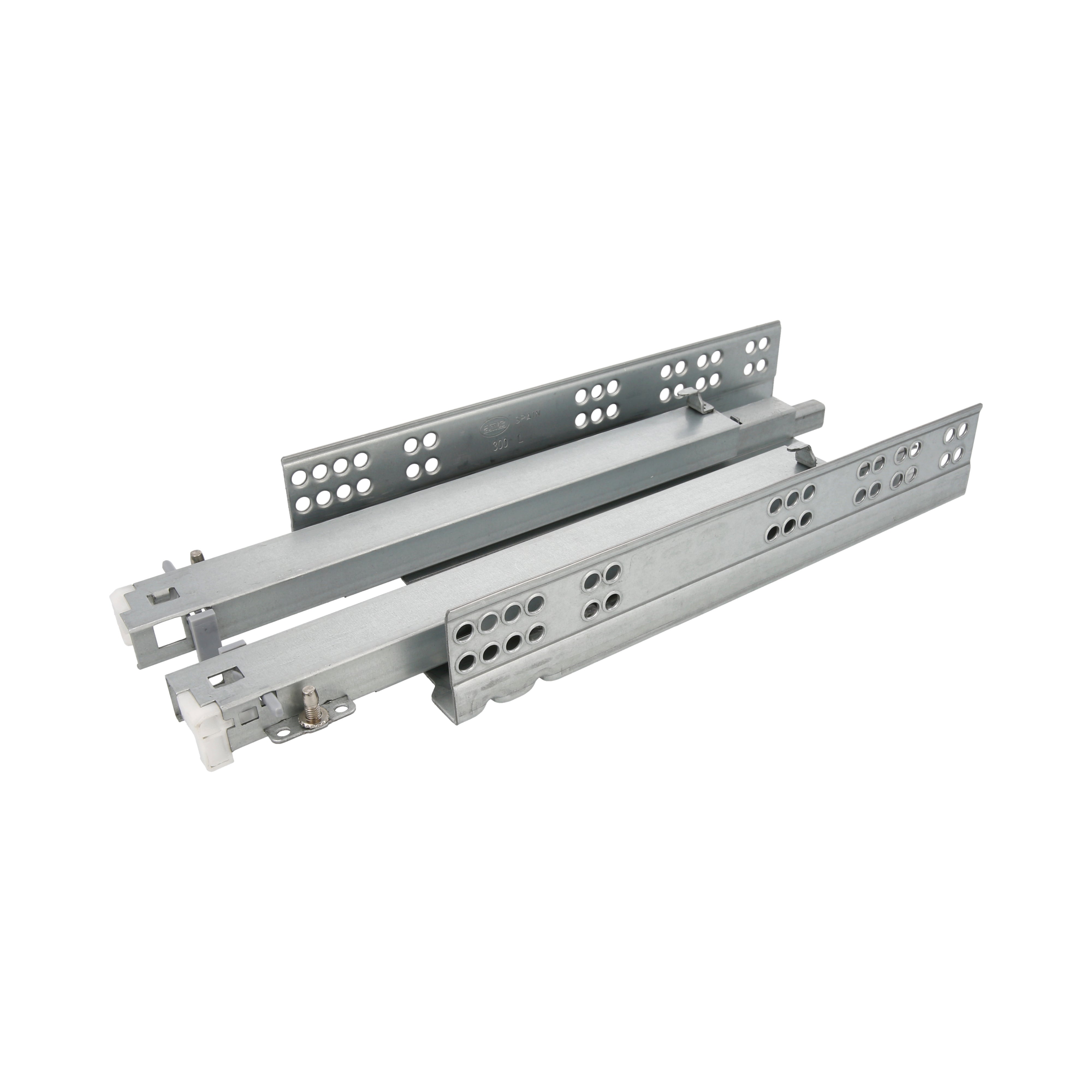 Amig - Lot de 2 rails mod. 45 en acier galvanisé pour meubles, tiroirs ...