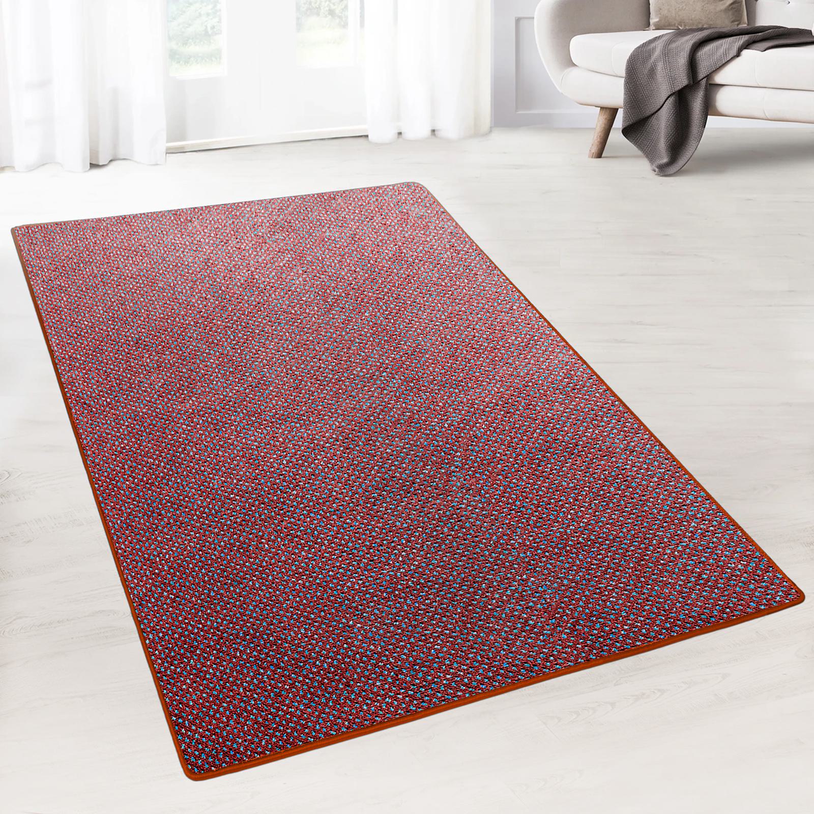 Tapis de Salon Ponto Rouge 80 x 200 cm | Leroy Merlin