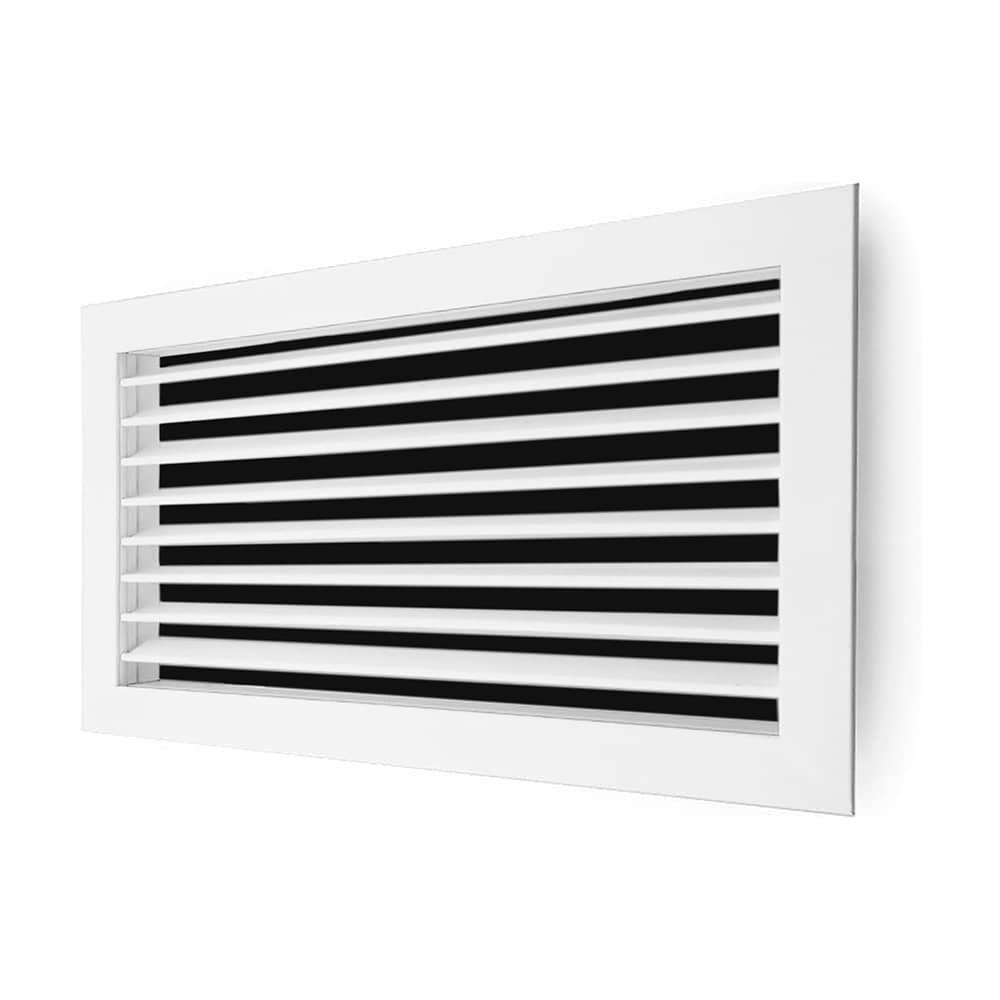 Rejillas Pared Impulsión para Aire Acondicionado Blanca Lamas ...