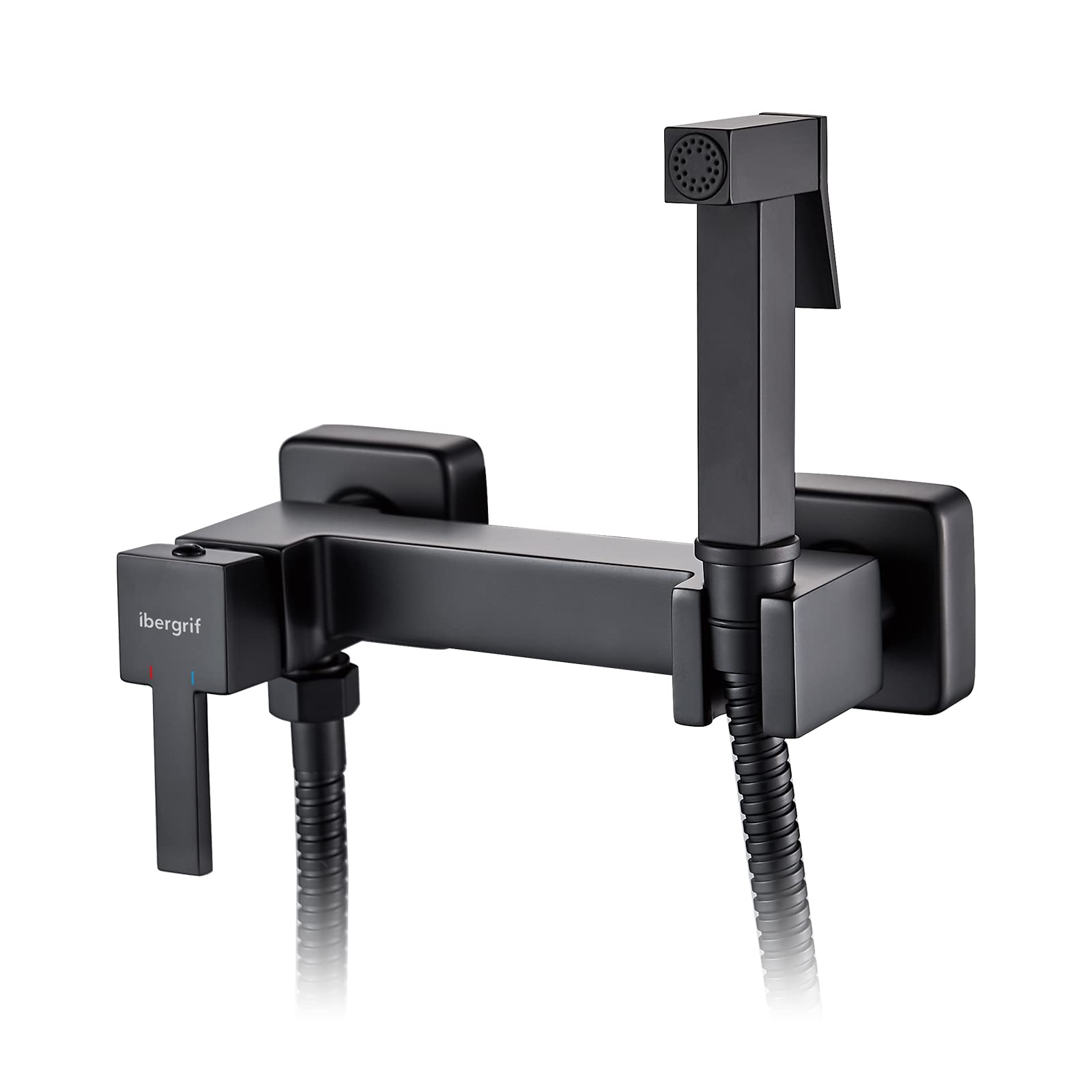 Ibergrif - Kit Doccetta Esterno per WC e Bidet, Acqua Calda e Fredda ...