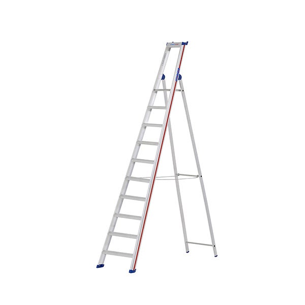 Escabeau 10 marches - Hauteur atteignable 4.30m - 6026/10 | Leroy Merlin