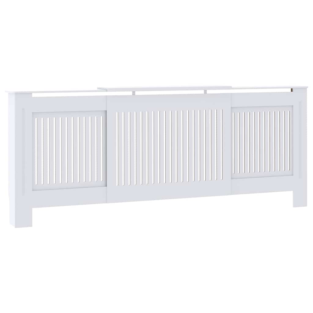 Cache radiateur MDF blanc 205 cm - COMFORTXL | Leroy Merlin