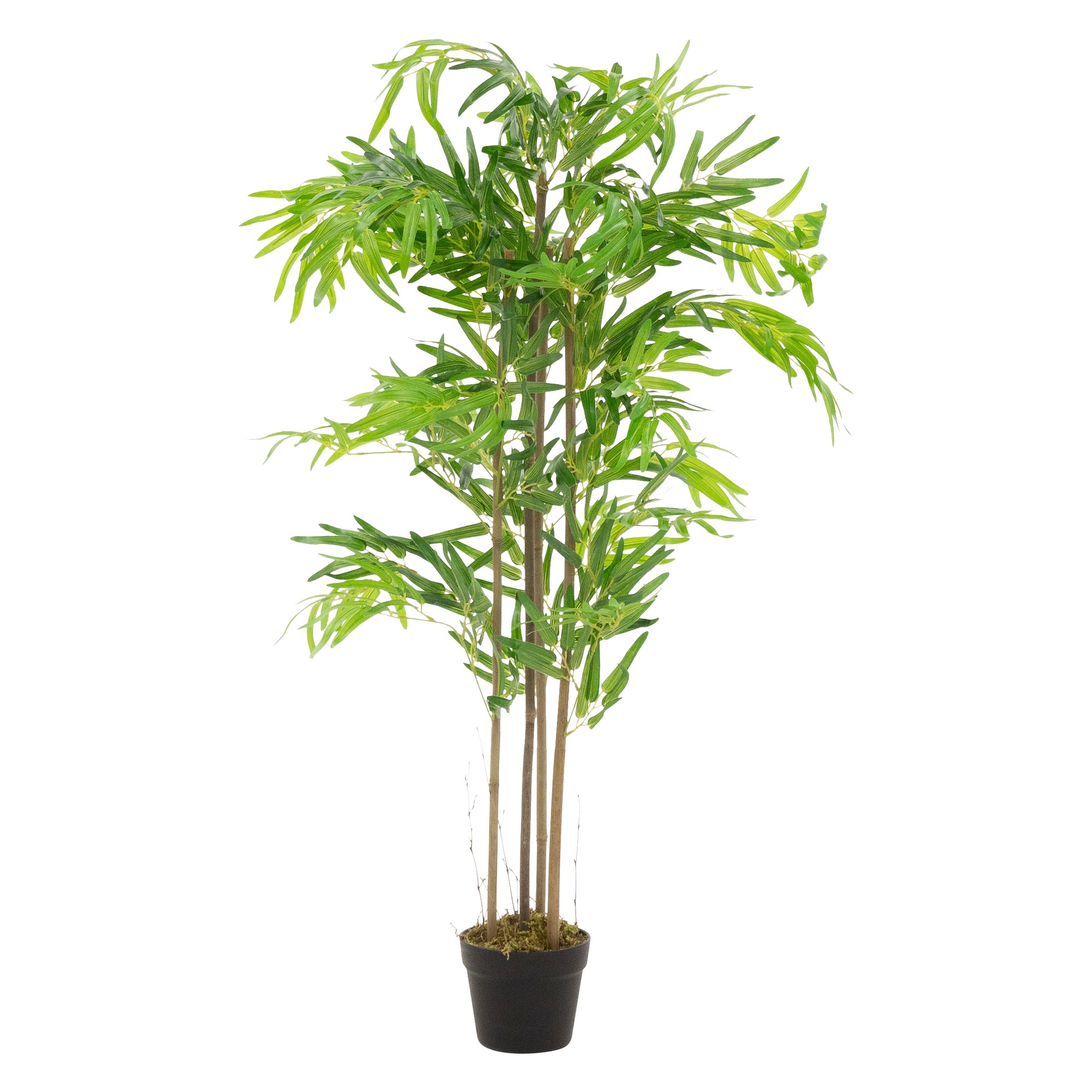Bambú artificial Planta artificial Árbol artificial en maceta 120 cm ...