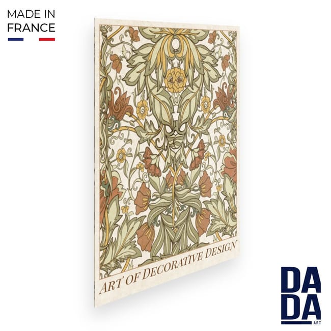 Affiche Motifs Floraux élégants 50x70cm Fabriqué En France Dada