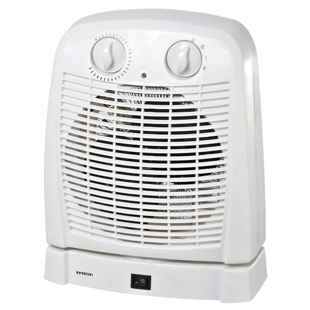 Calefactor-ventilador vertical Infiniton HBR-W350 - Blanco, 2000W, 2 ...
