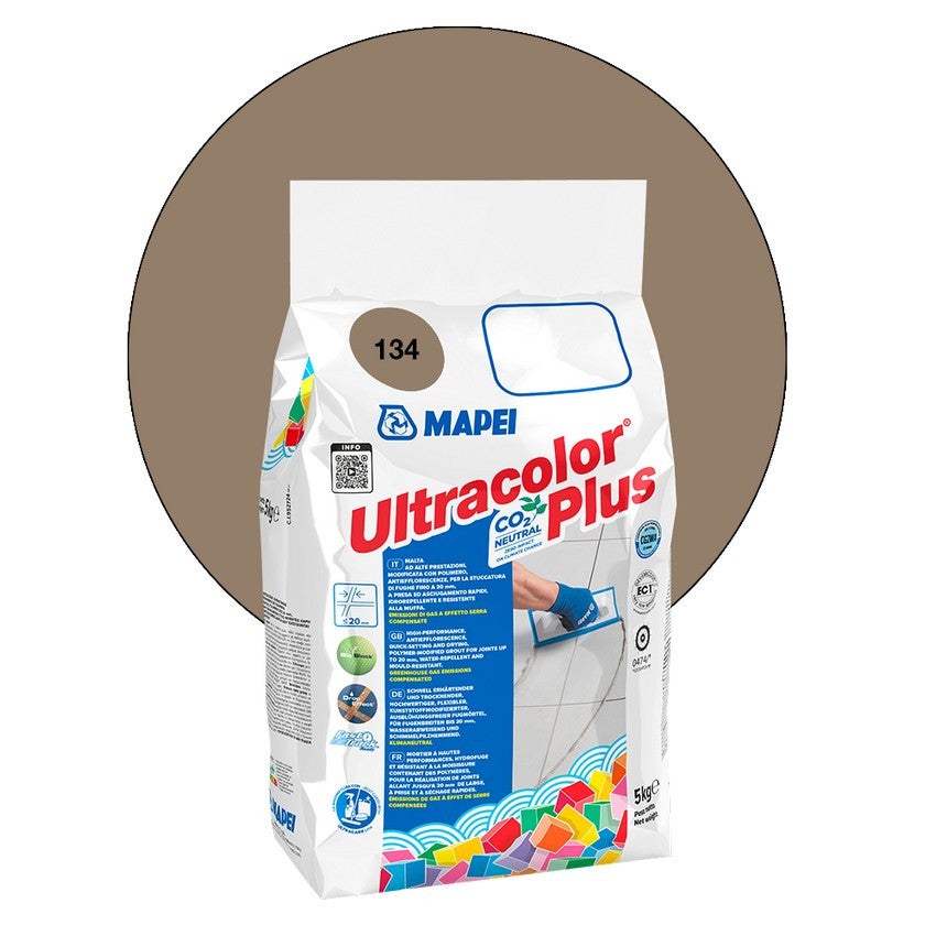 Joint de carrelage ULTRACOLOR PLUS MAPEI - 5 Kg - 134 Soie | Bricoman