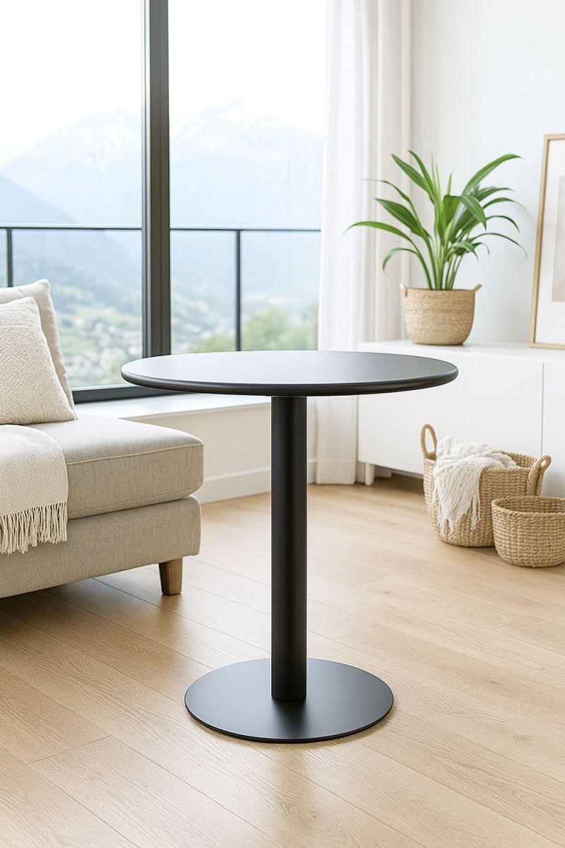 Mesa Dis 60 cm - Negro | Leroy Merlin