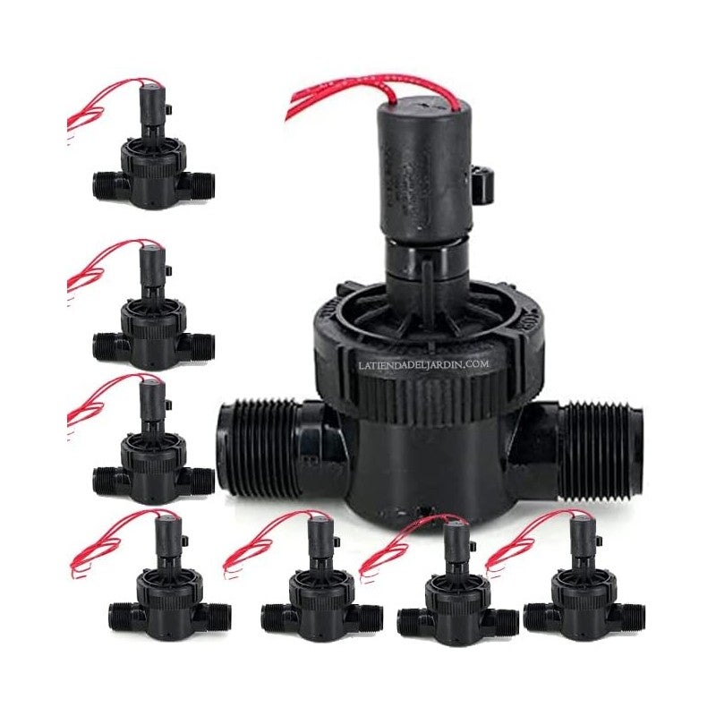 Pack 8 Electroválvula de riego 24V Toro 1'' tapa roscada PVC | Rosca ...