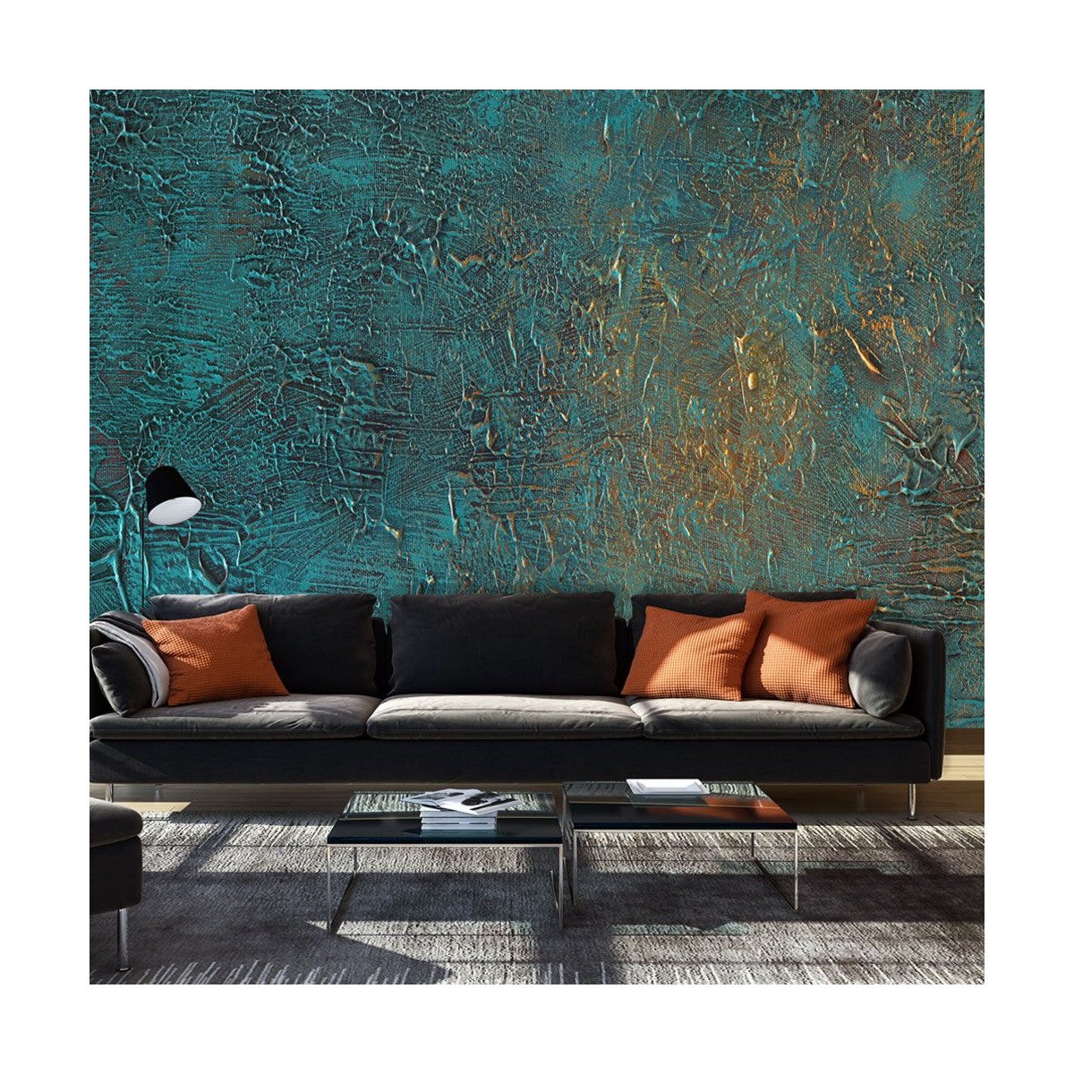 Papier Peint "Azure Mirror" 175 x 250 cm | Leroy Merlin
