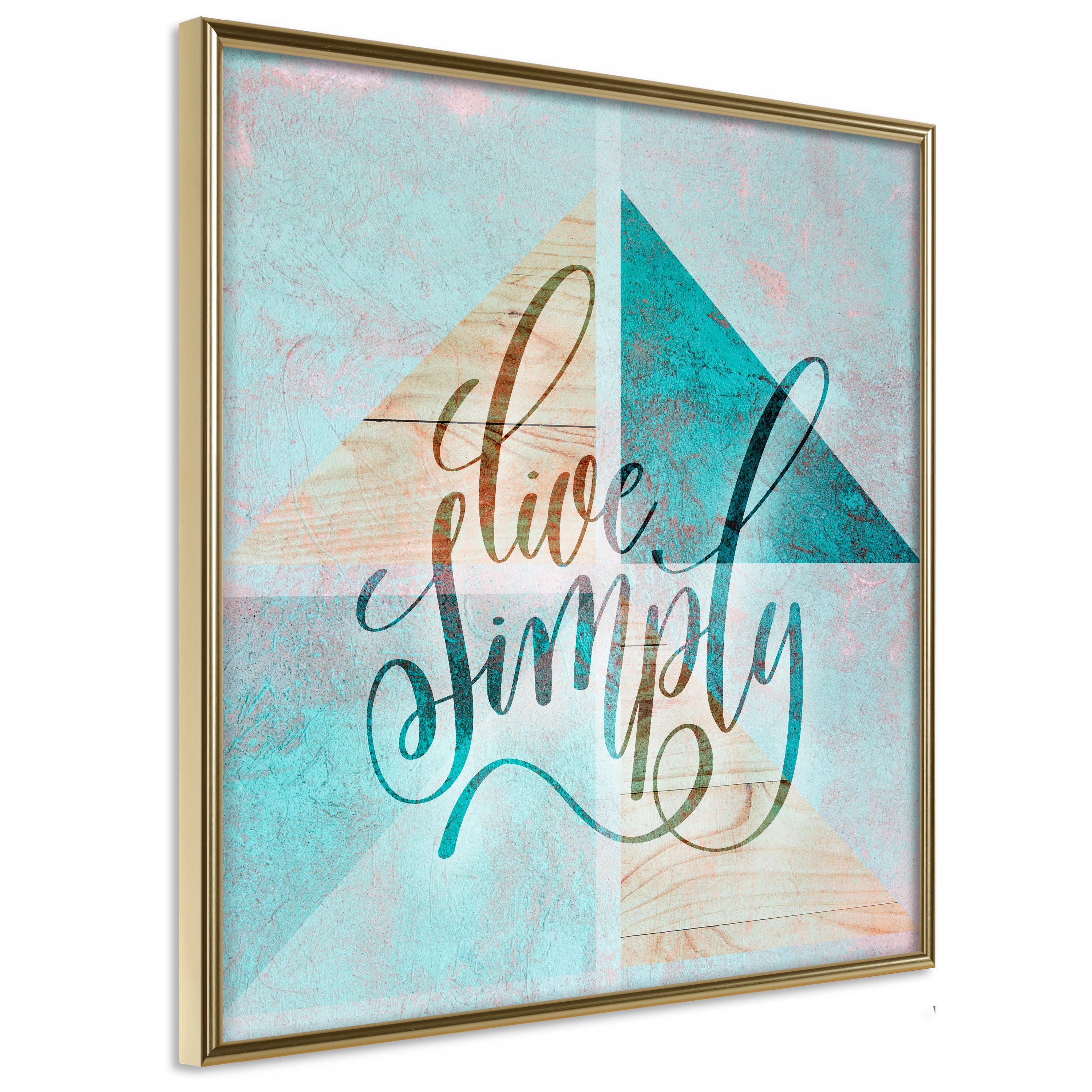 Poster et affiche - Choose Simplicity (Square) - 30x30 | Leroy Merlin