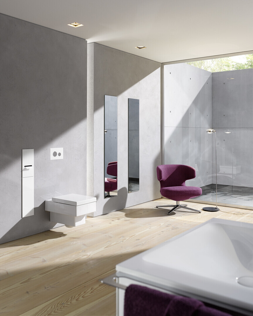 Emco module de toilette asis 2.0 encastré noir | Leroy Merlin