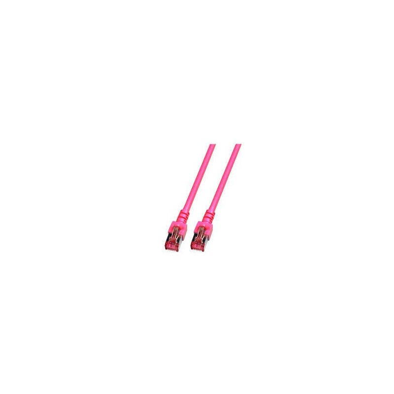 EFB Elektronik C ble r seau RJ45 S/FTP Cat.6 2 M Cat6 SF/UTP (S-FTP) Magenta | Leroy Merlin